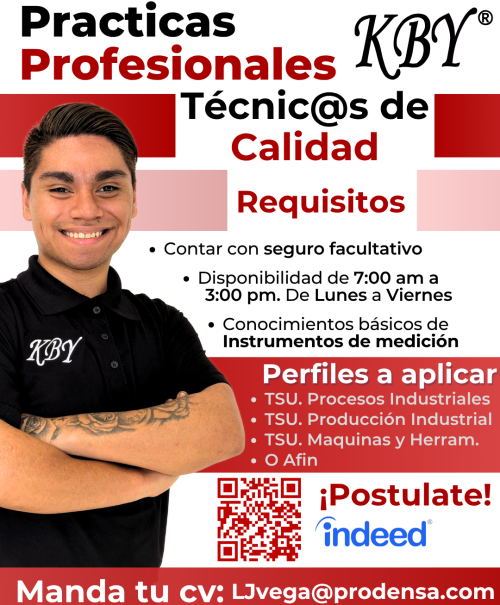 Programa de Prácticas Profesionales | KBY Industrial